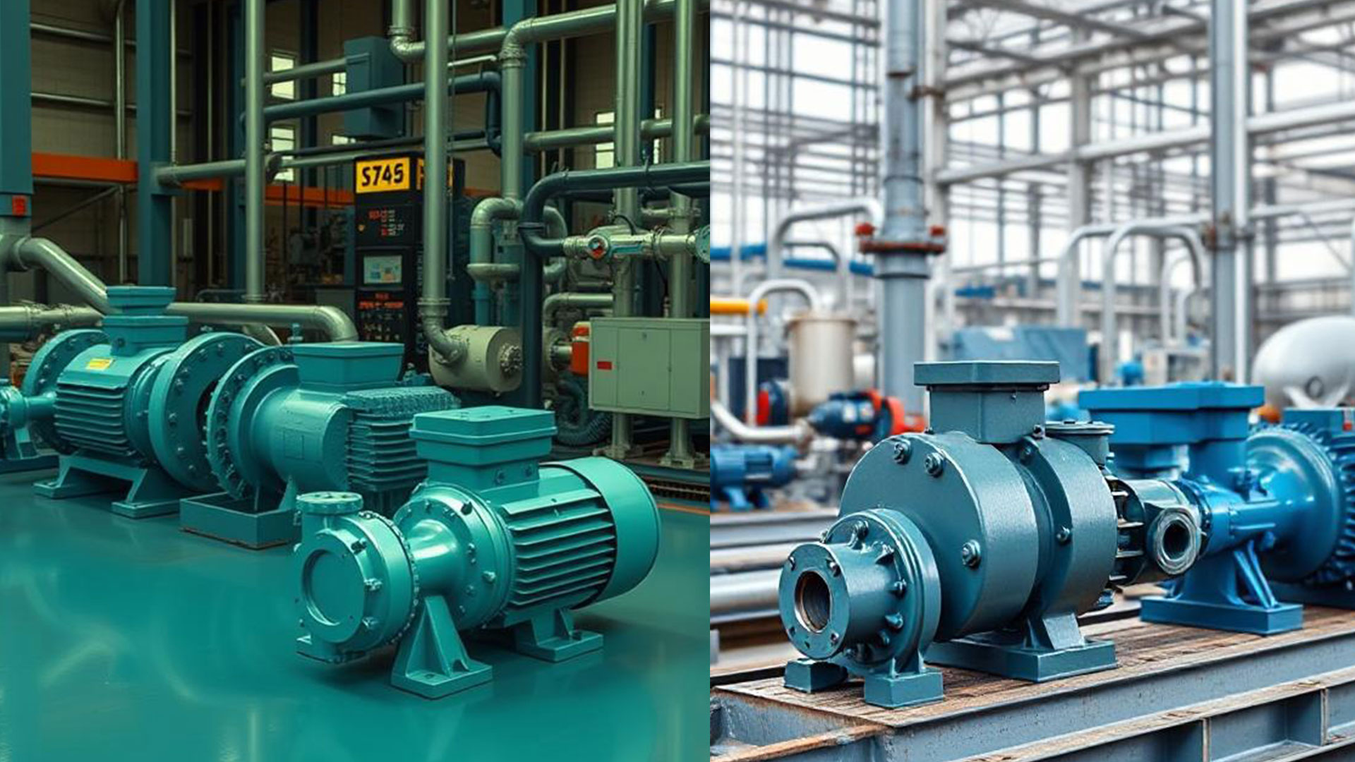 different types of pumps